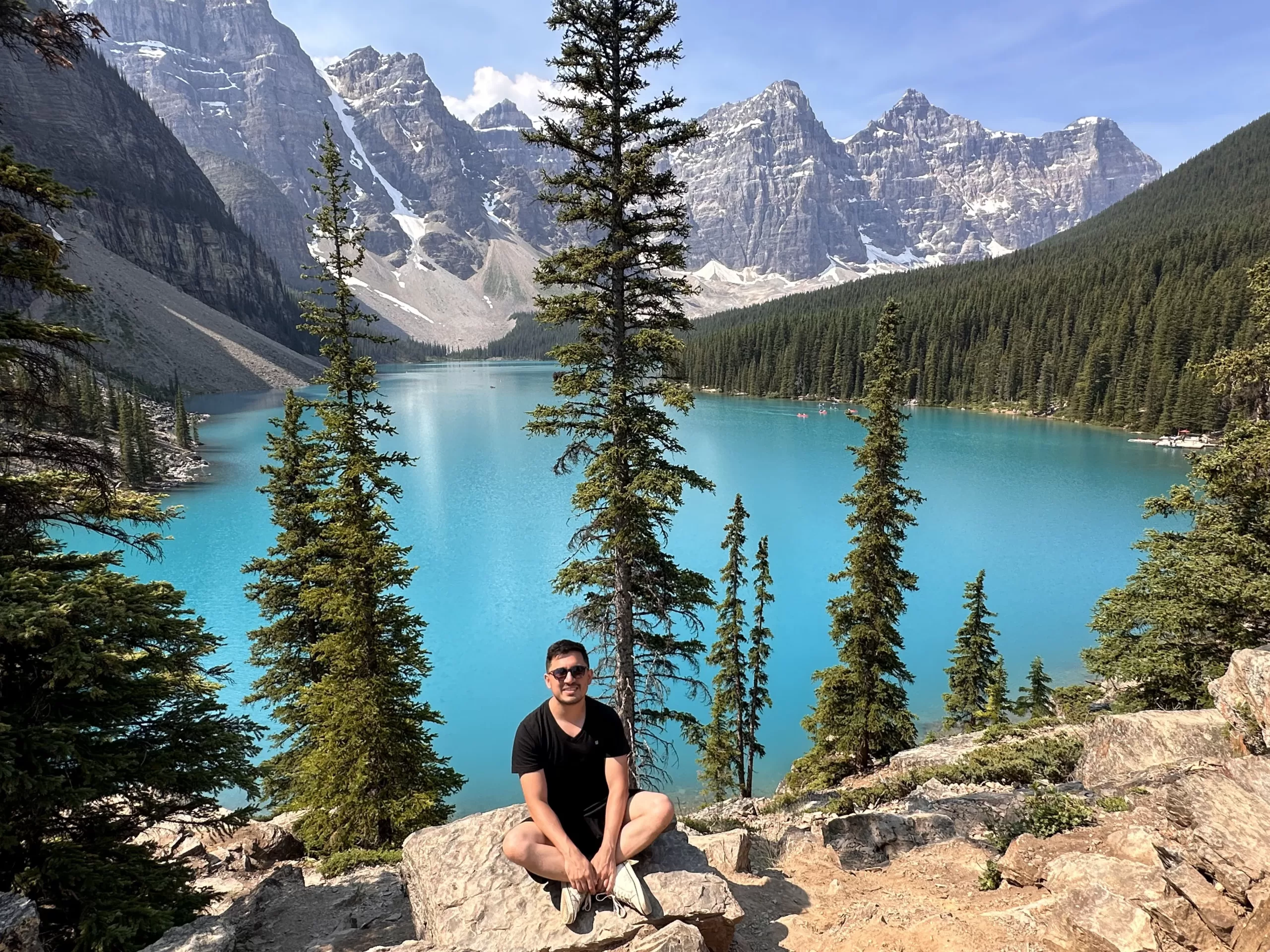 Qué ver en el Lago Moraine en Alberta | Canadá