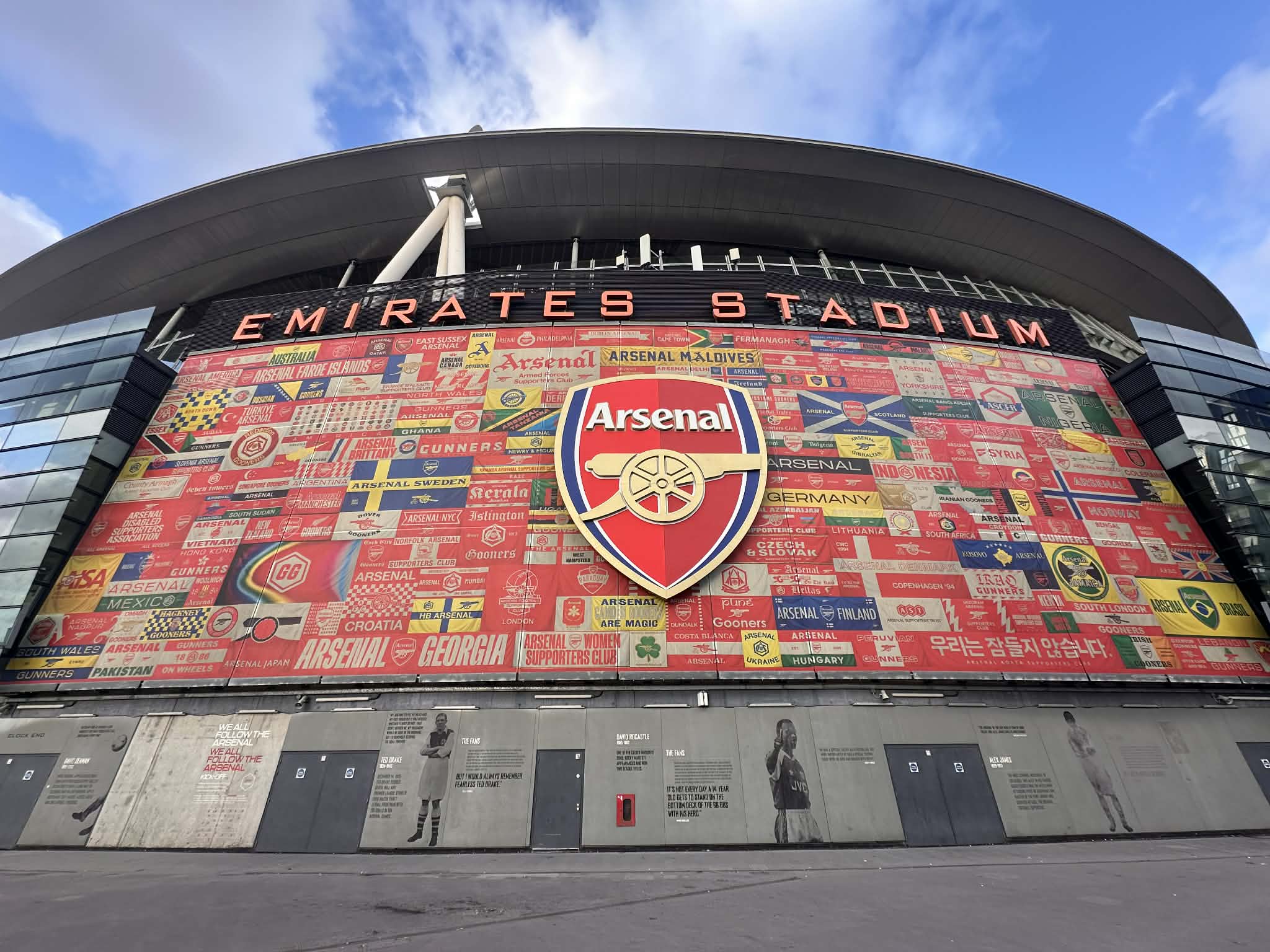 Visitar el estadio del Arsenal en Londres: Emirates Stadium